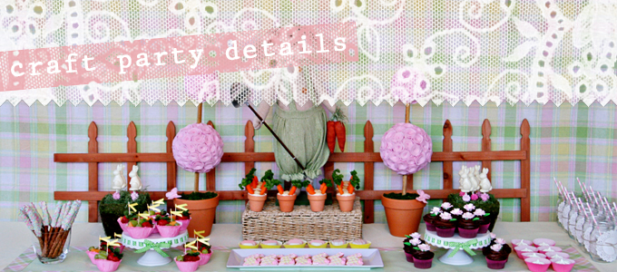 spring craft party - See Vanessa Craft