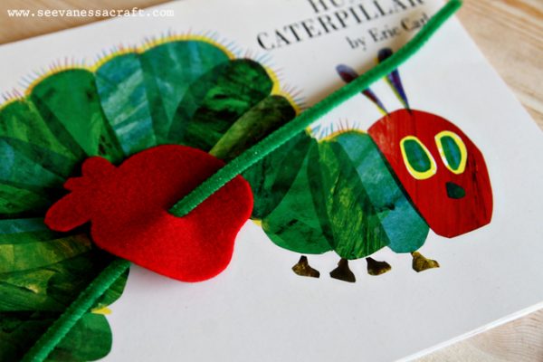 (tot school tuesday) caterpillar crafts - See Vanessa Craft