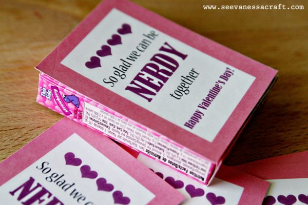(printable) nerds candy valentine - See Vanessa Craft