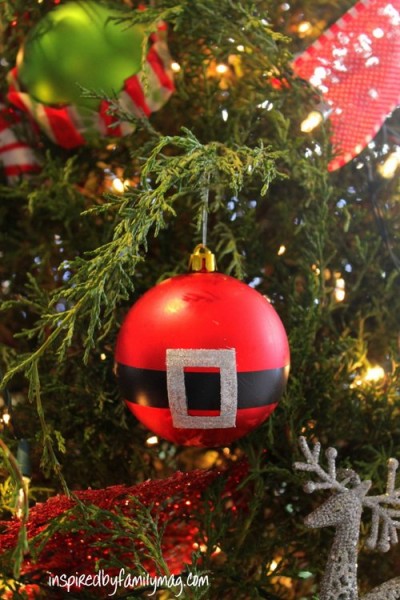 (20 crafty days of christmas) diy santa ornament - See Vanessa Craft
