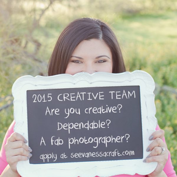 Apply Now for the 2015 See Vanessa Craft Creative Team - See Vanessa Craft