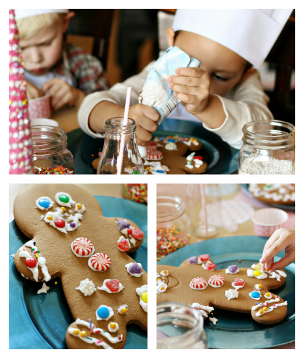 (party) gingerbread man decorating party - See Vanessa Craft