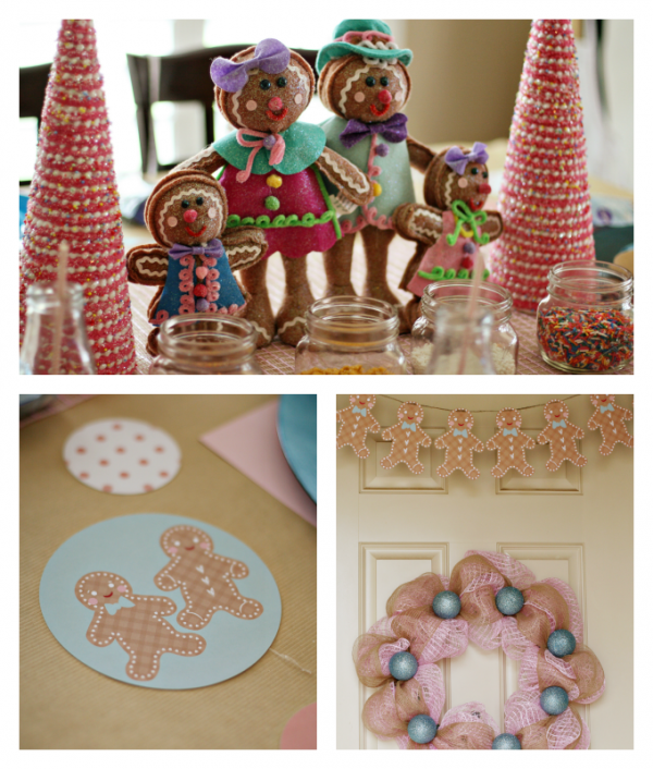 (party) gingerbread man decorating party - See Vanessa Craft