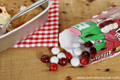 Recipe: M&M's® Red Velvet Pizookie - See Vanessa Craft