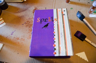 Halloween: DIY Spell Book - See Vanessa Craft
