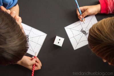 Halloween: Dice Game for Kids - See Vanessa Craft