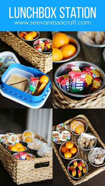 Kid Friendly: Back to School Lunchbox Station - See Vanessa Craft