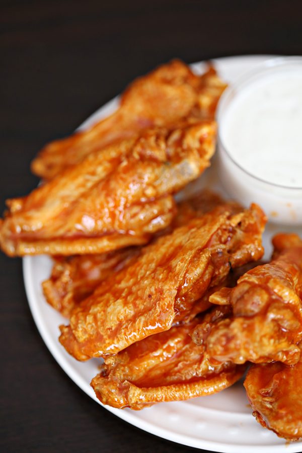 Recipe: Easy Crock Pot Buffalo Wings - See Vanessa Craft
