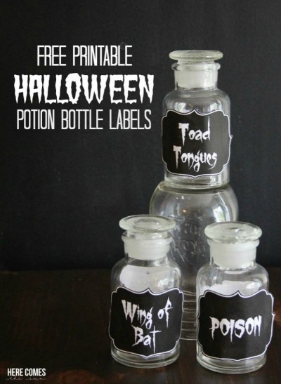 Halloween: Potion Labels Printable - See Vanessa Craft