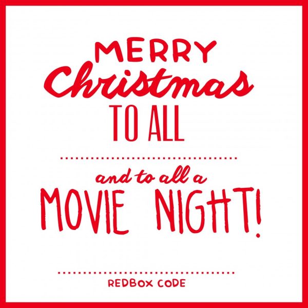 Christmas: Movie Night Redbox Gift Idea - See Vanessa Craft
