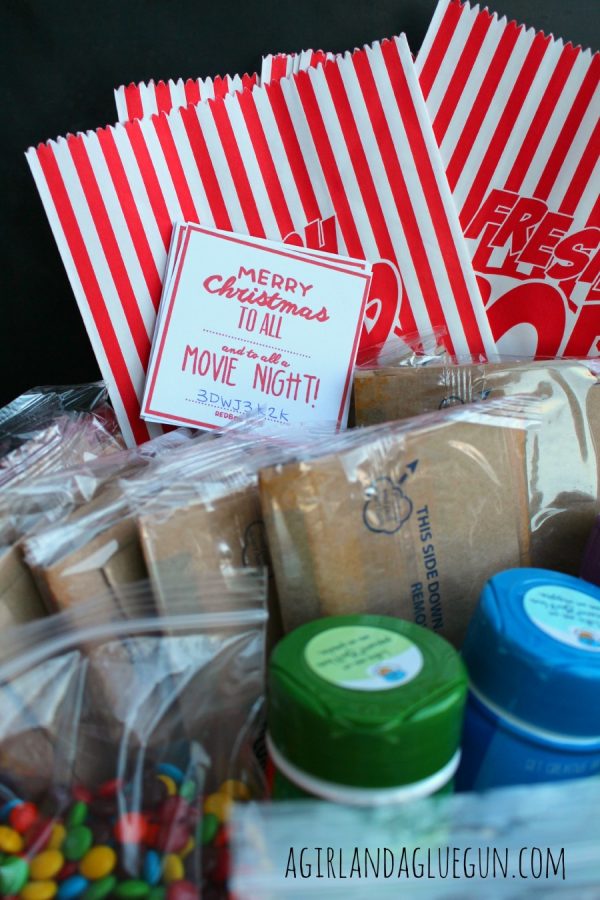 Christmas: Movie Night Redbox Gift Idea - See Vanessa Craft