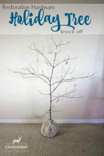 Christmas: Restoration Hardware Tree Knock Off - See Vanessa Craft