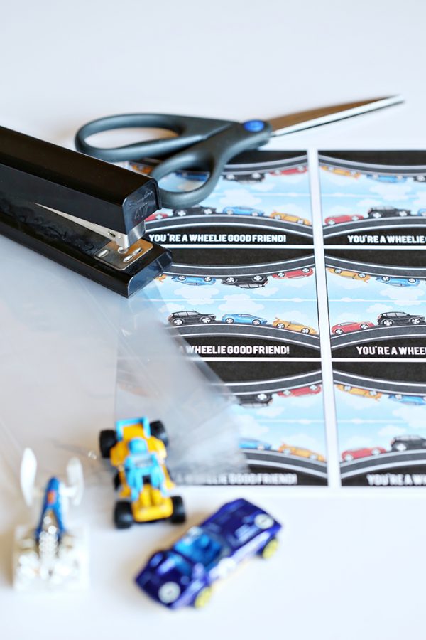 Printable: Car Valentine Bag Topper - See Vanessa Craft