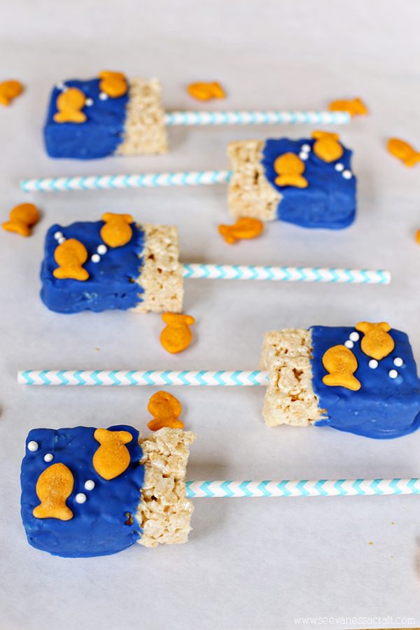 Recipe: Goldfish Cereal Treats - See Vanessa Craft