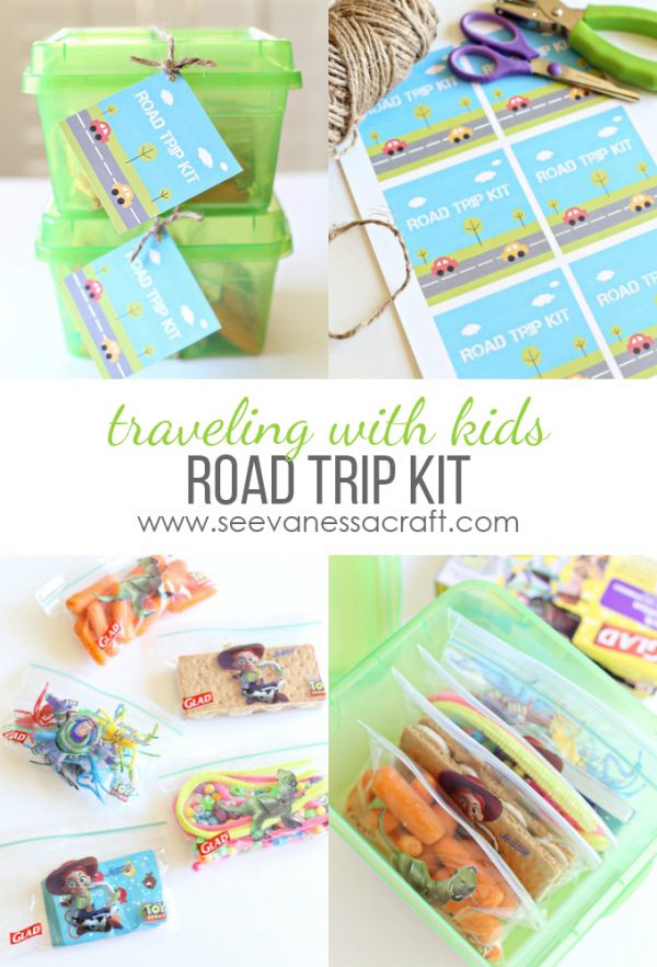 Kid Friendly: Road Trip Kit and Printable - See Vanessa Craft