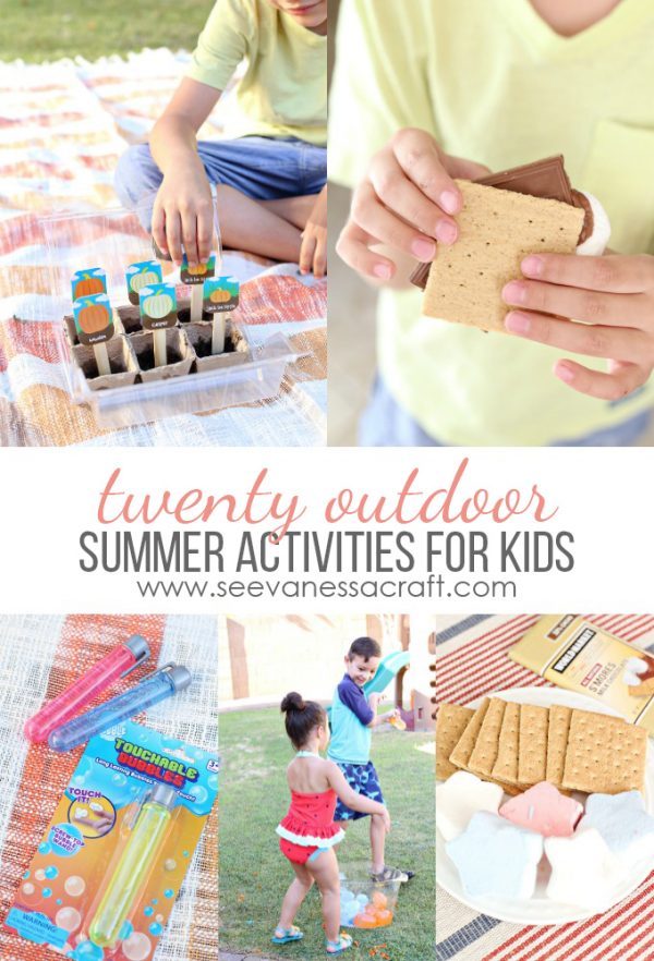 Kid Friendly: 20 Outdoor Summer Activities for Kids - See Vanessa Craft