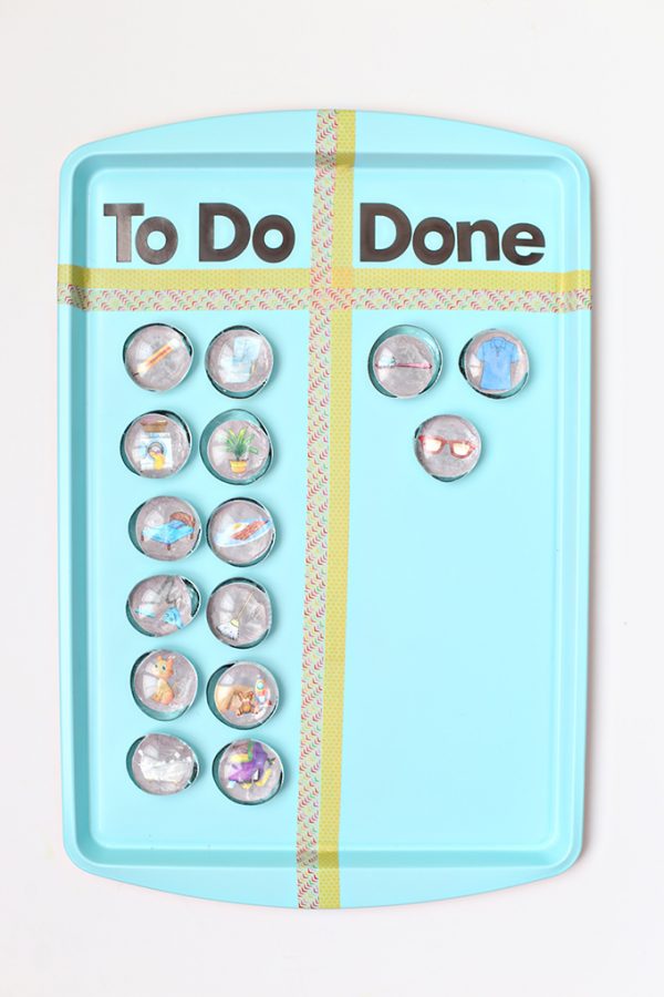 Craft: DIY Magnetic Chore Chart - See Vanessa Craft