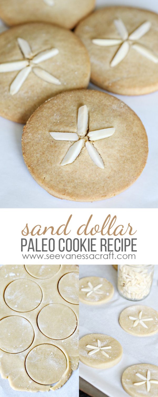Recipe: Sand Dollar Paleo Cookies - See Vanessa Craft