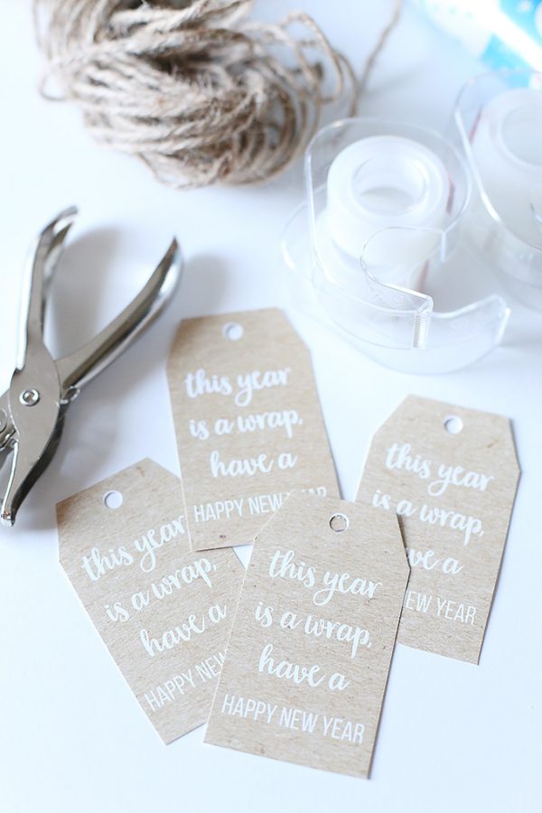 Christmas Holiday Wrapping Paper Gift Idea - See Vanessa Craft