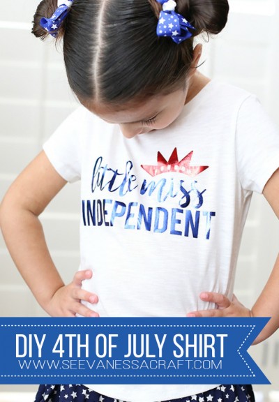 Easy DIY Iron On 4th of July Shirt with Cricut Cutting Machine