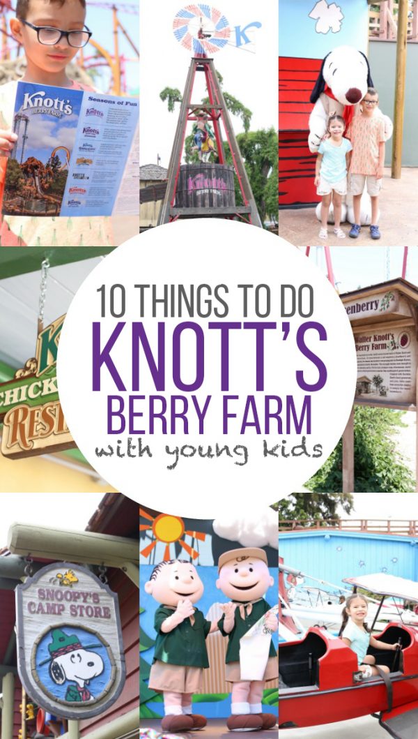 10 Things To Do at Knott's Berry Farm in California with Young Children