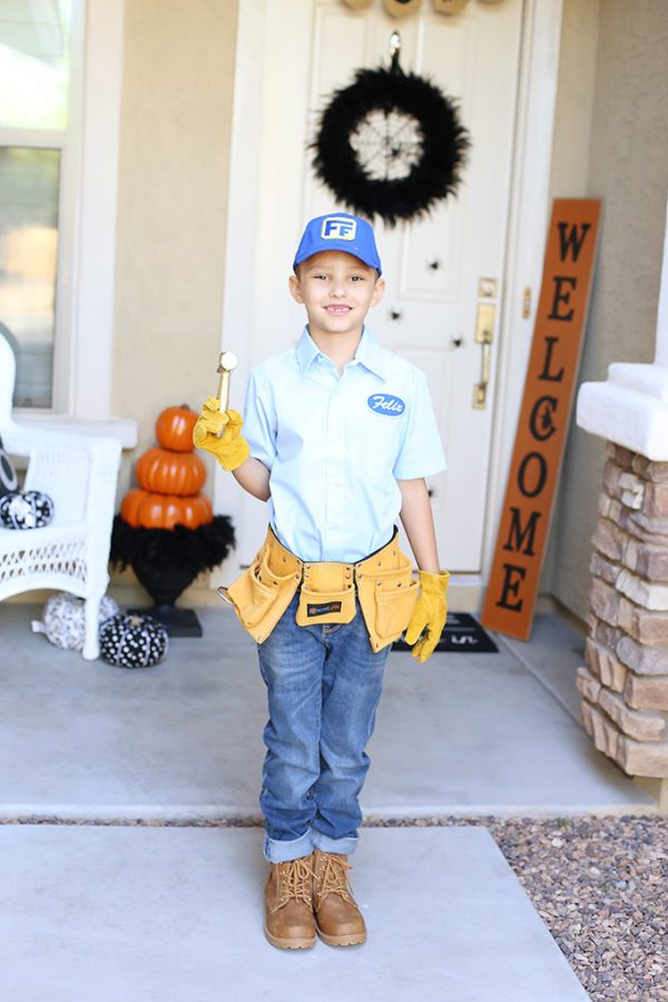 Halloween: DIY Fix It Felix Jr Costume from Disney Wreck It Ralph - See ...