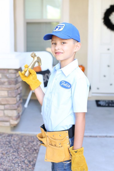 Halloween: DIY Fix It Felix Jr Costume from Disney Wreck It Ralph - See ...