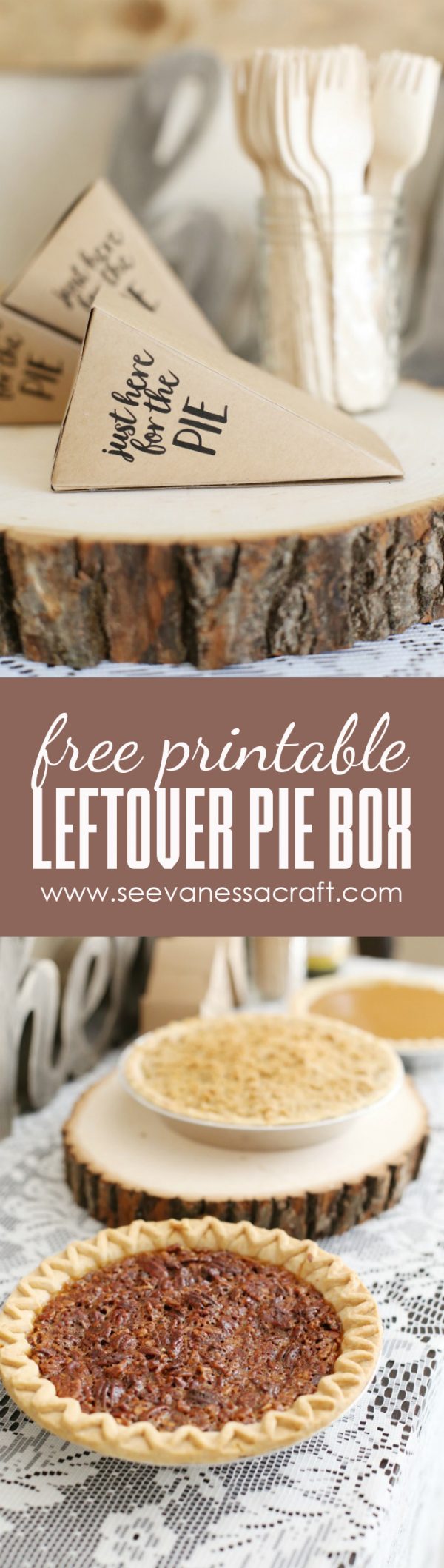 Recipe: Turkey Seasoning & Printable Pie Box - See Vanessa Craft