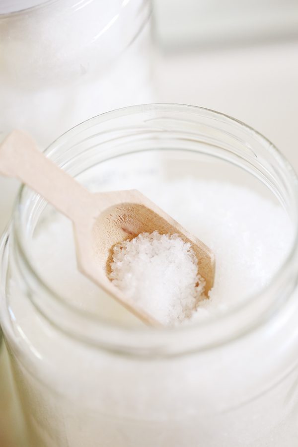 Craft: Upcycled Chalk Paint Bathroom Jars - See Vanessa Craft