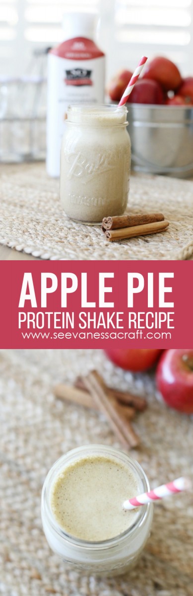 Recipe: Dairy Free Apple Pie Protein Shake - See Vanessa Craft