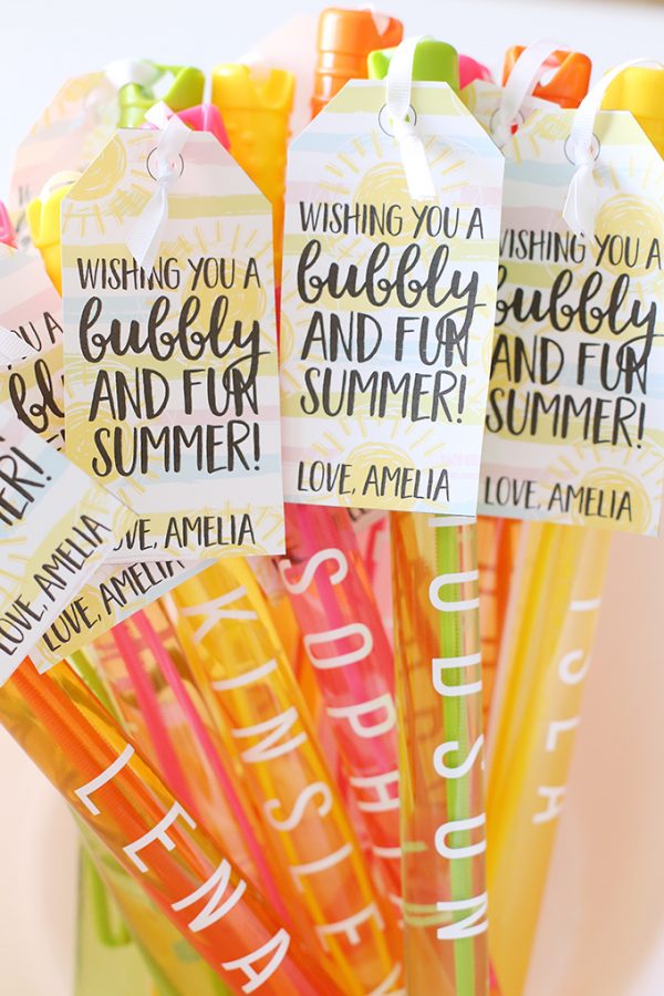 Craft: End of School Year Bubble Gift Idea - See Vanessa Craft