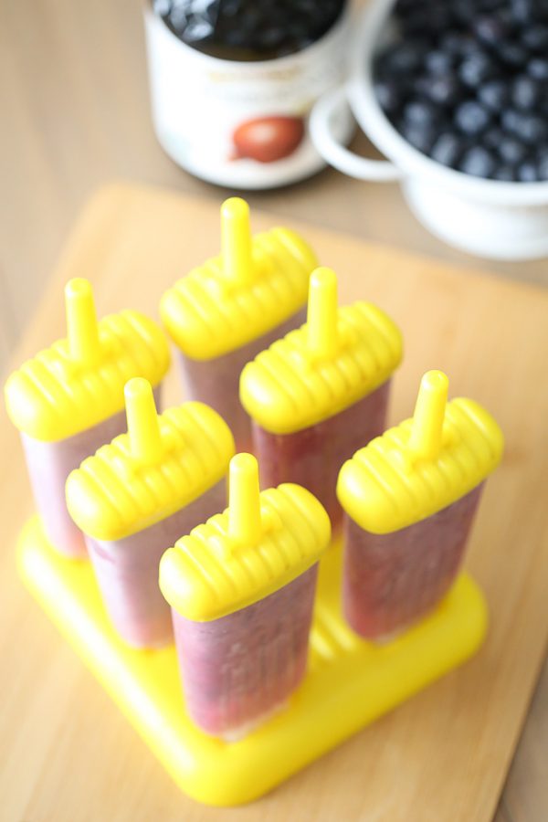 Recipe: Pomegranate Blueberry Greek Yogurt Popsicles - See Vanessa Craft