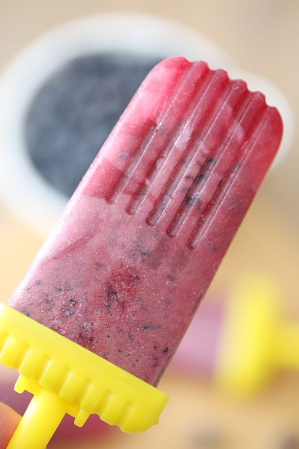 Recipe: Pomegranate Blueberry Greek Yogurt Popsicles - See Vanessa Craft