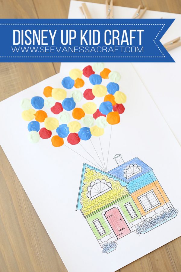 Disney: Pixar UP Printable and Craft for Kids - See Vanessa Craft