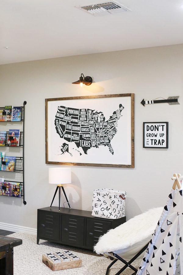 DIY: Modern Farmhouse Playroom Makeover - See Vanessa Craft