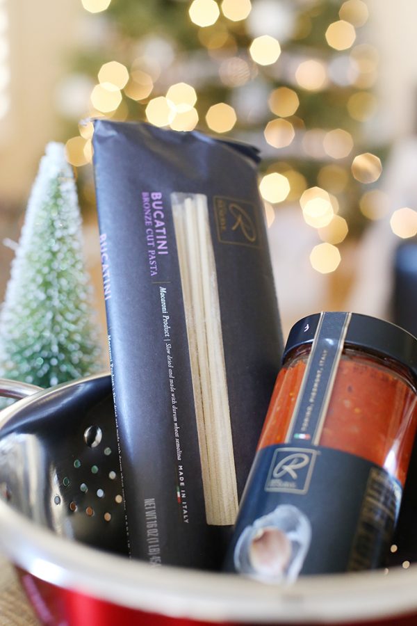 Christmas: Italian Gift Basket with Printable Tags - See Vanessa Craft