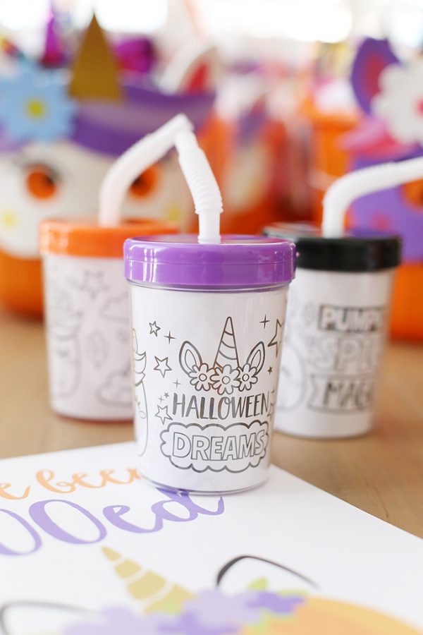 You've Been BOOed Halloween Unicorn Printables - See Vanessa Craft