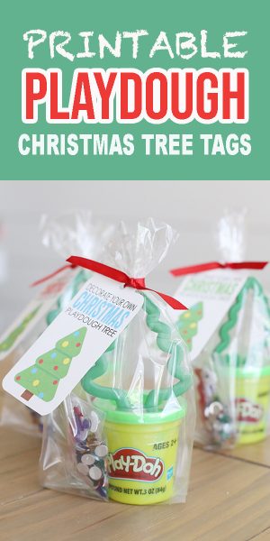 Decorate Your Own Playdough Christmas Tree Gift Idea - See Vanessa Craft