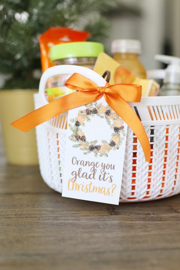 Orange Themed Holiday Gift Idea - See Vanessa Craft