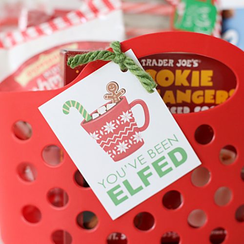 Christmas Flamingo Printable Gift Tags - See Vanessa Craft