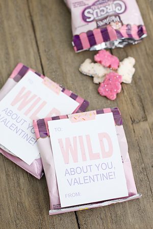 Circus Animal Cookie Valentine Tags - See Vanessa Craft