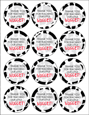 Chick fil A Teacher Appreciation Tags - See Vanessa Craft